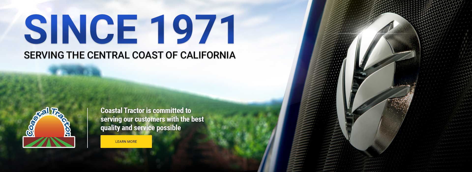 New Holland Dealer » Coastal Tractor, California